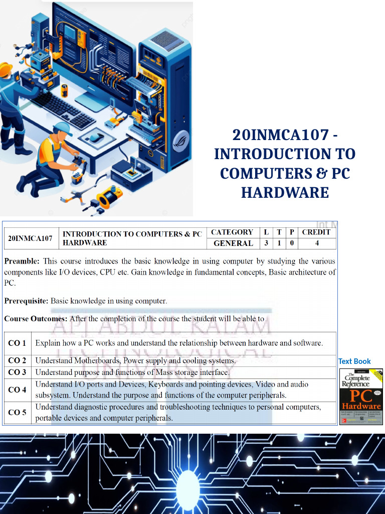 Fundamental Building Blocks of A PC | PDF | Central Processing Unit ...