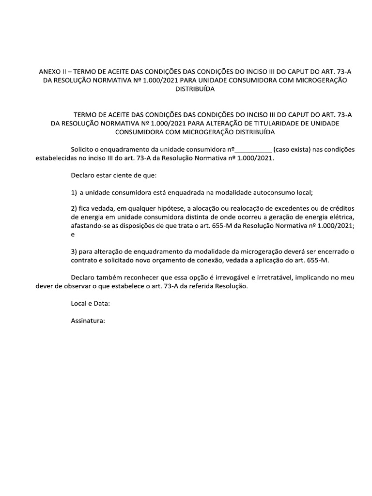 Termo de Aceite Inciso III Do Art. 73 a FAST TRACK (4) (1) | PDF