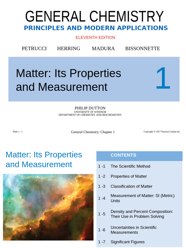 Petrucci 11e PPT Ch01 | PDF | Significant Figures | Chemistry