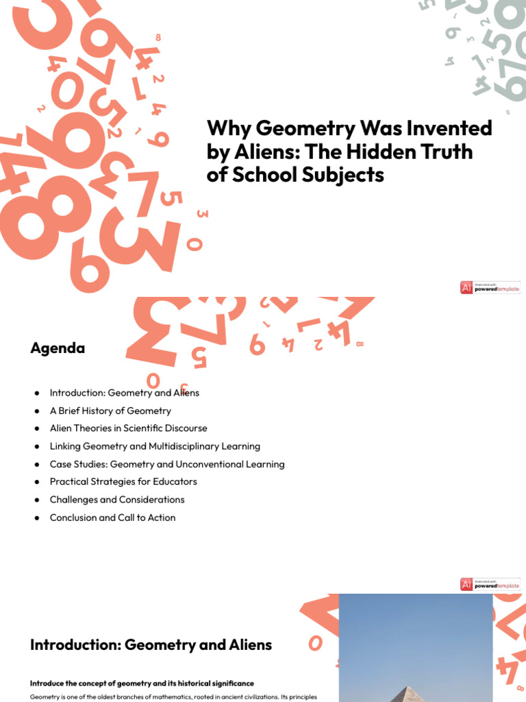 Geometry's Alien Origins Explained | PDF | Geometry | Teachers