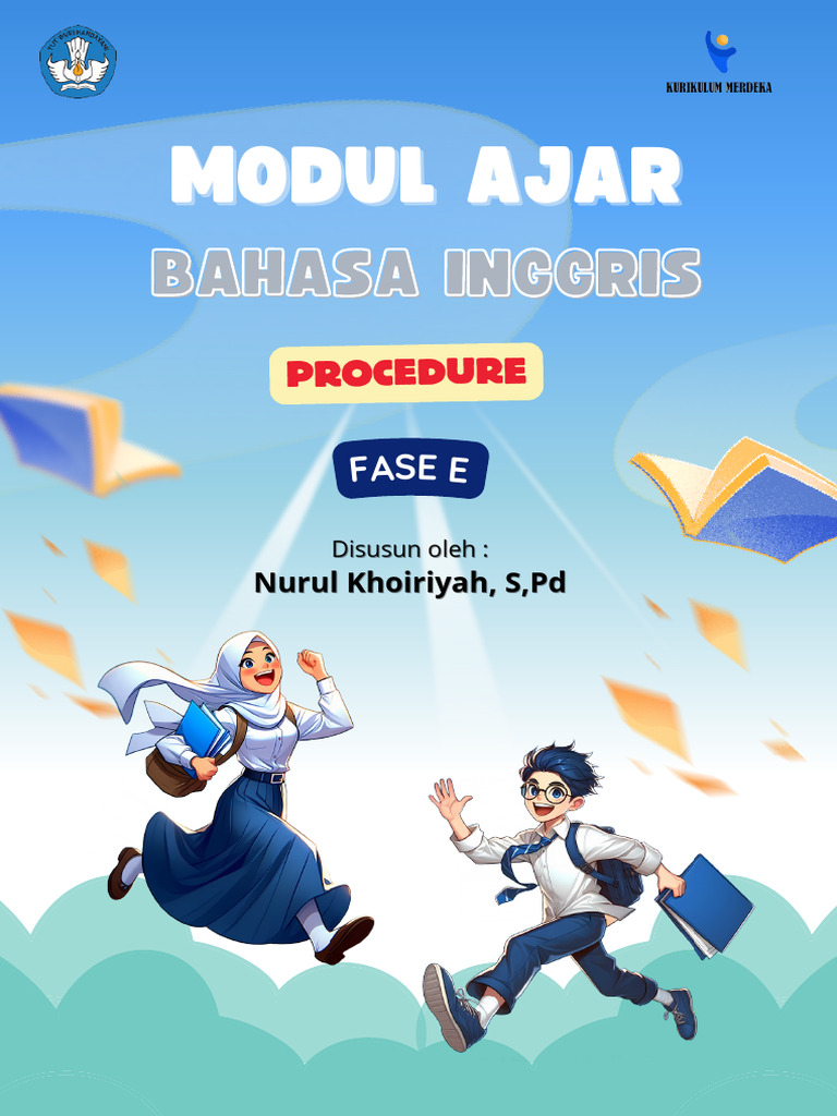 Modul Ajar Fase E Procedure Text | PDF