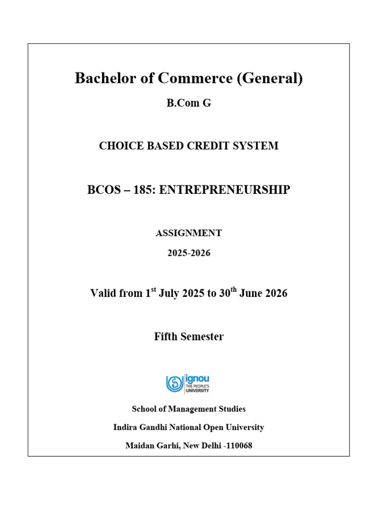 Bcos 185 Assignment | PDF | Startup Company | Small Business ...