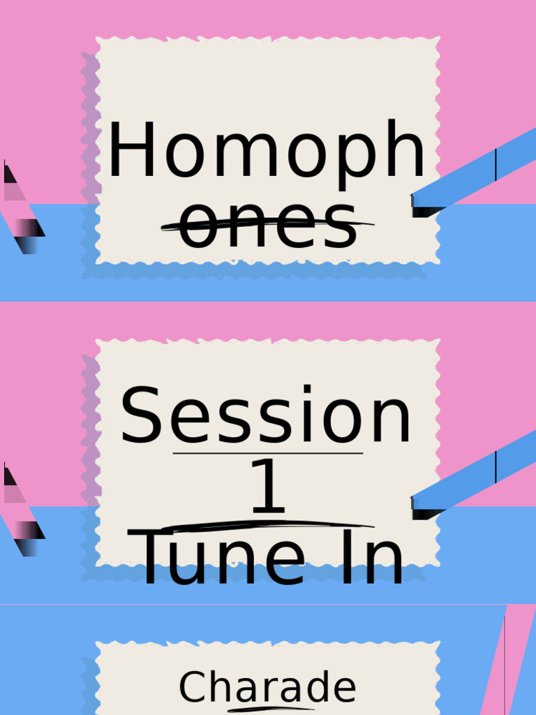Homophones Presentation | PDF | Lexicology | Morphology