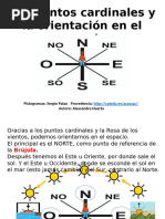 Puntos Cardinales Cardinal Points | PDF