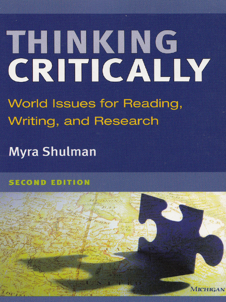 Thinking Critically | PDF