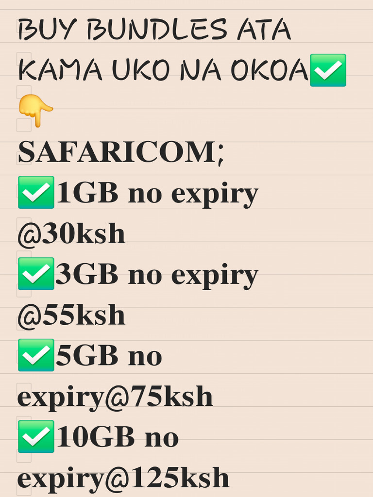 Bundles Mwitu New | PDF