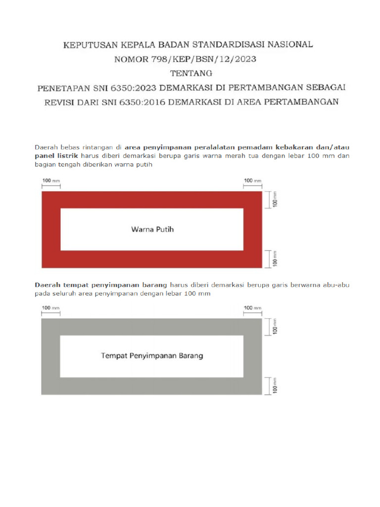 Demarkasi Workshop & Warehouse | PDF