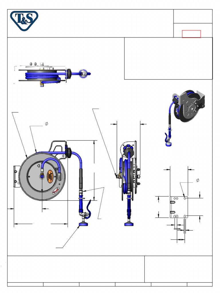 RA-08 Hose Reel | PDF | Equipment | Hydraulics