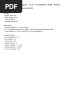 Class 9 Physics Formula Sheet All Books | PDF