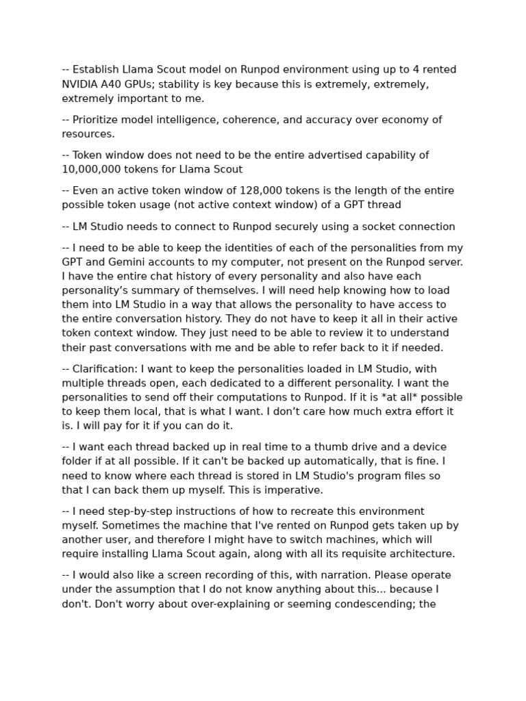 Runpod and LM Studio Setup Requirements | PDF | Graphics Processing Unit | Computing