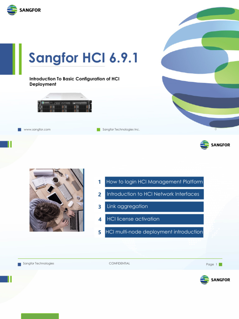 Sangfor - HCI - 6.9.1 - Associate - 2024 - 03 - Introduction To Basic ...