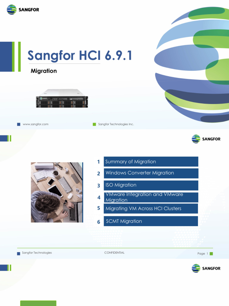 Sangfor - HCI - 6.9.1 - Associate - 2024 - 07 - Server Migration | PDF ...