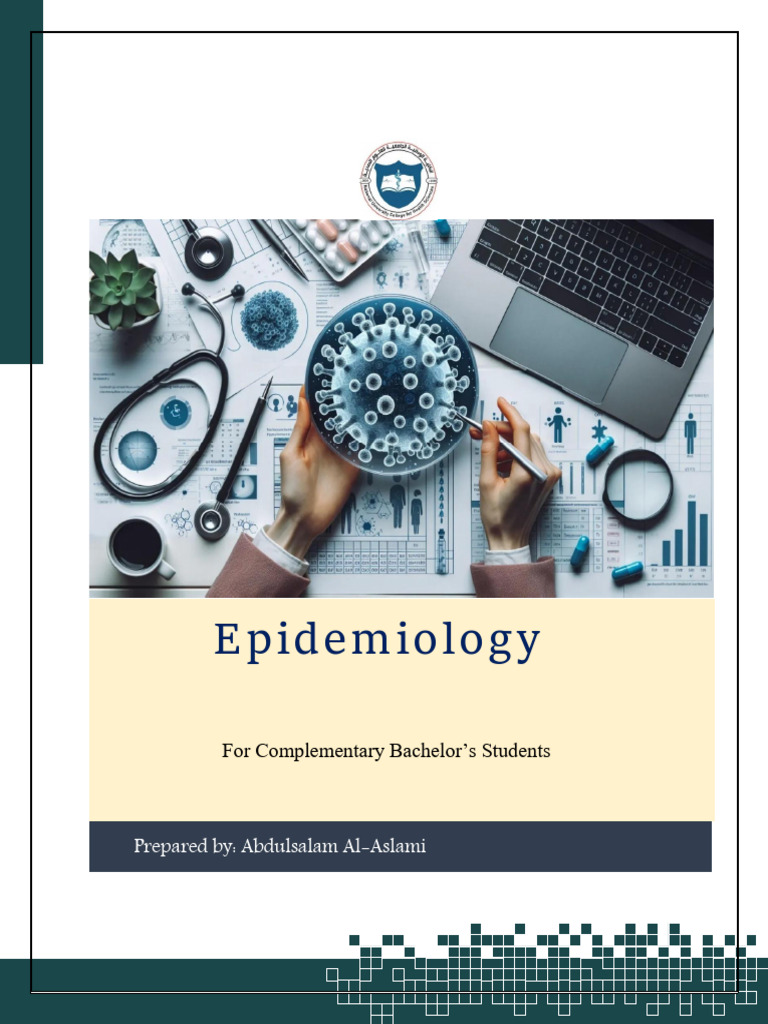 1. Epidemiology - Learning Material إدارة الجودة | PDF | Preventive ...