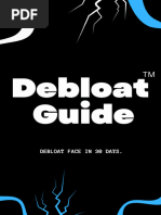 Face Debloating Techniques and Tips | PDF