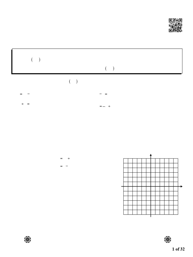 Unit 5 (System of Linear Equations - Inequalities) | PDF | Equations ...