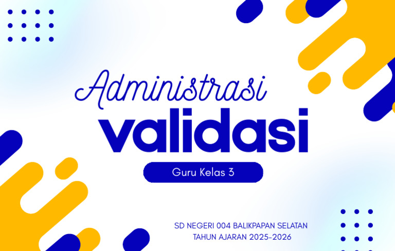 Cover Administrasi | PDF