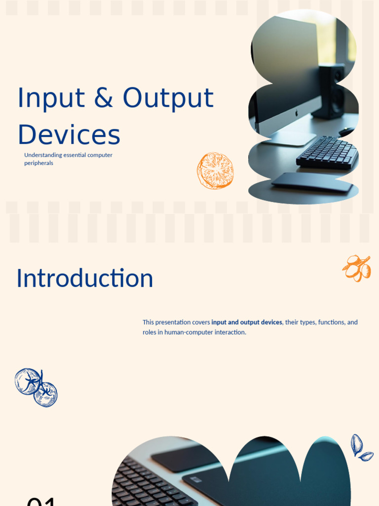 Input & Output Devices | PDF