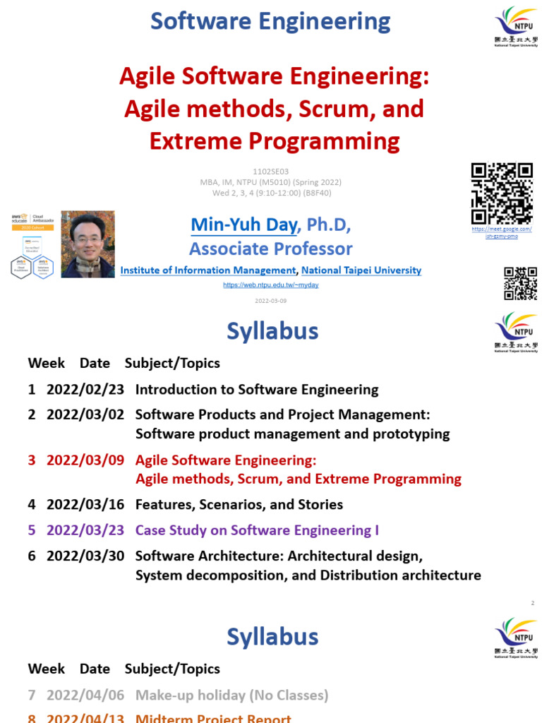 Agile Software Engineering Overview | PDF | Agile Software Development ...