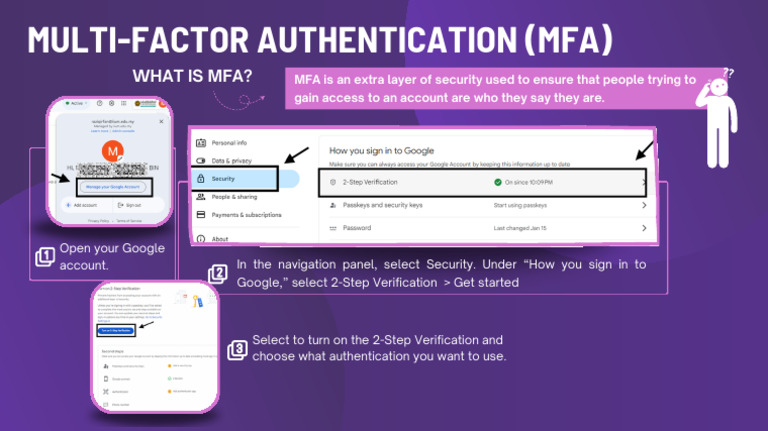 MFA Steps | PDF