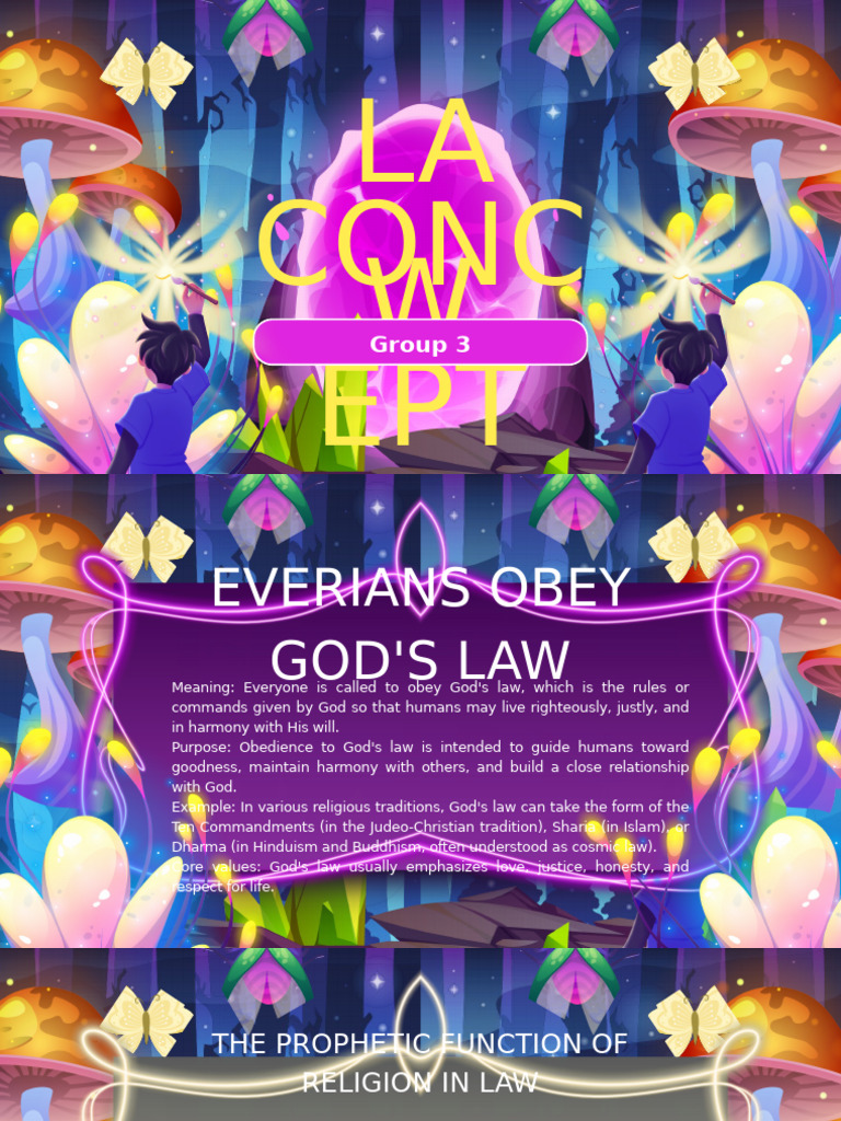 Law Concept Group 3 Religion | PDF | Prophet | Prophets And Messengers ...