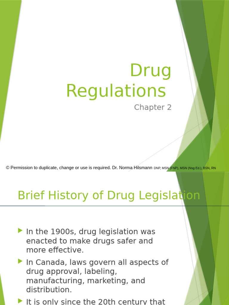 WK 1 (CH2) Drug Regulations (SV) | PDF | Prescription Drugs | Over The ...
