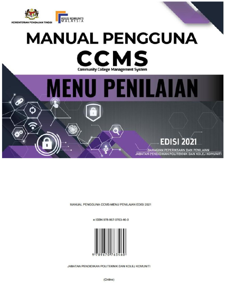 Handbook Ccms Penilaian - Edisi 2021 | PDF