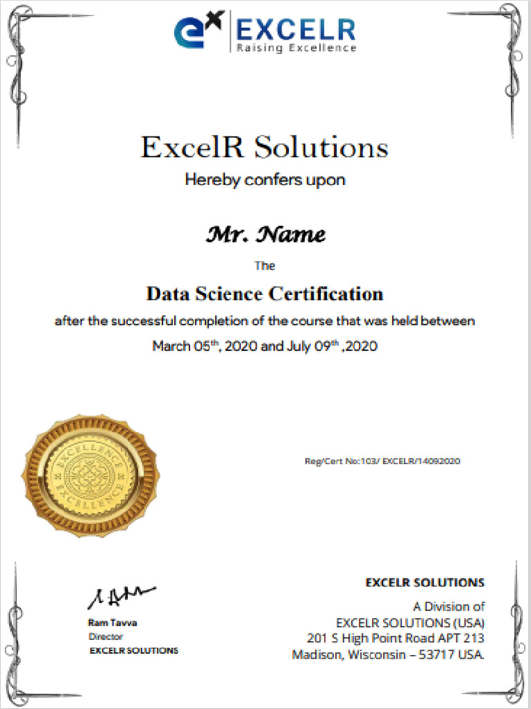 Course Completion Certificate | PDF