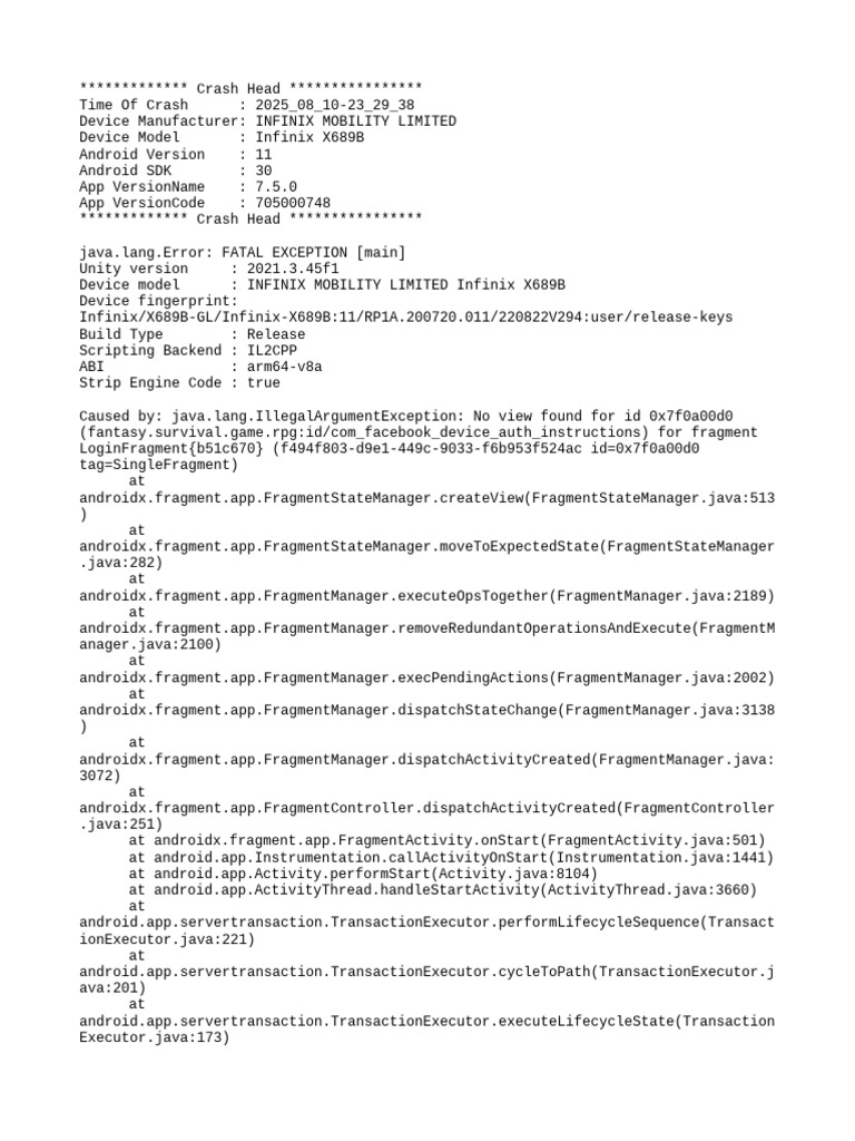 Mod Menu Crash 2025 08 10-23 29 38 | PDF | Mobile App | Java (Programming Language)