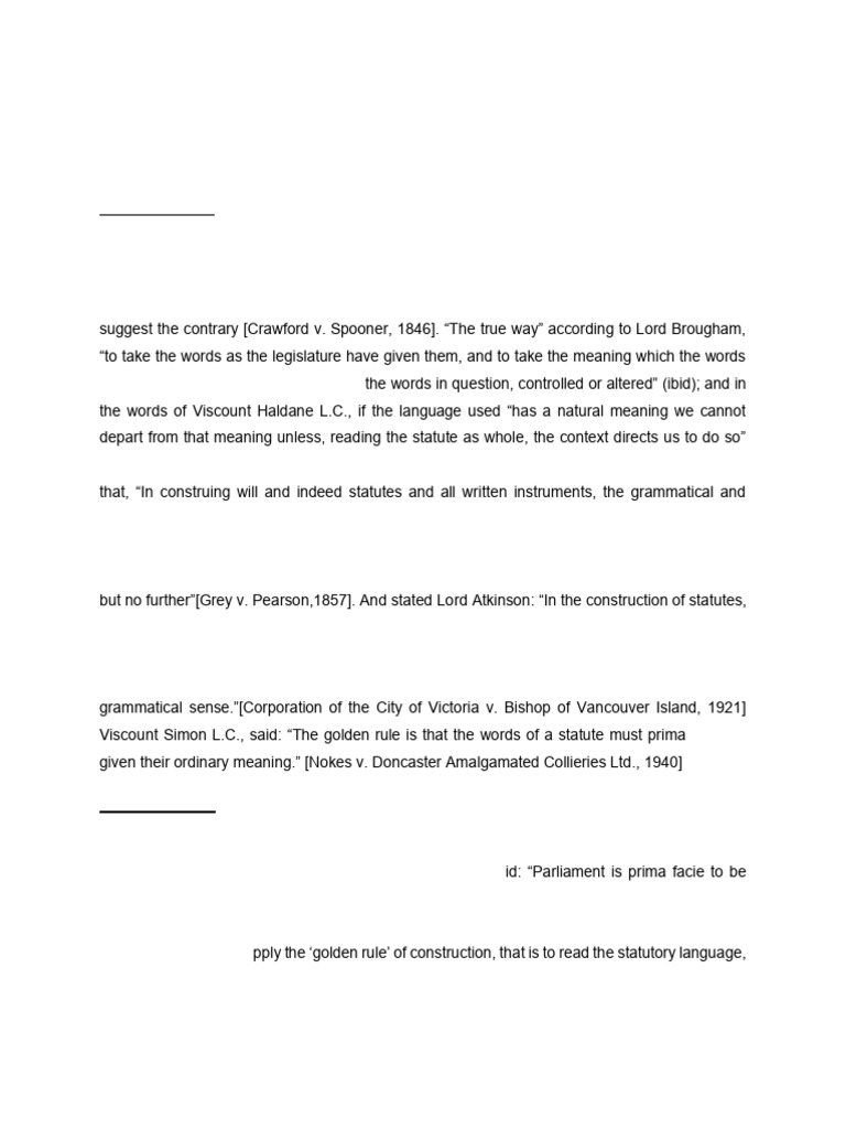 02 General Principles of Interpretation | PDF | Statutory ...