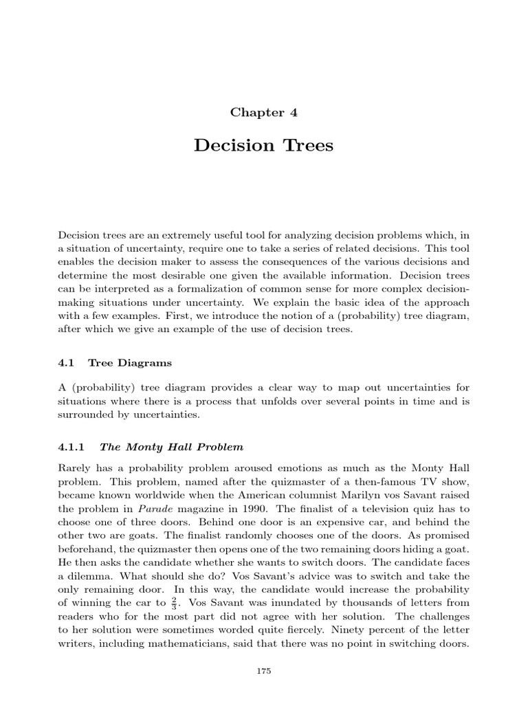 2021 Decision Trees | PDF