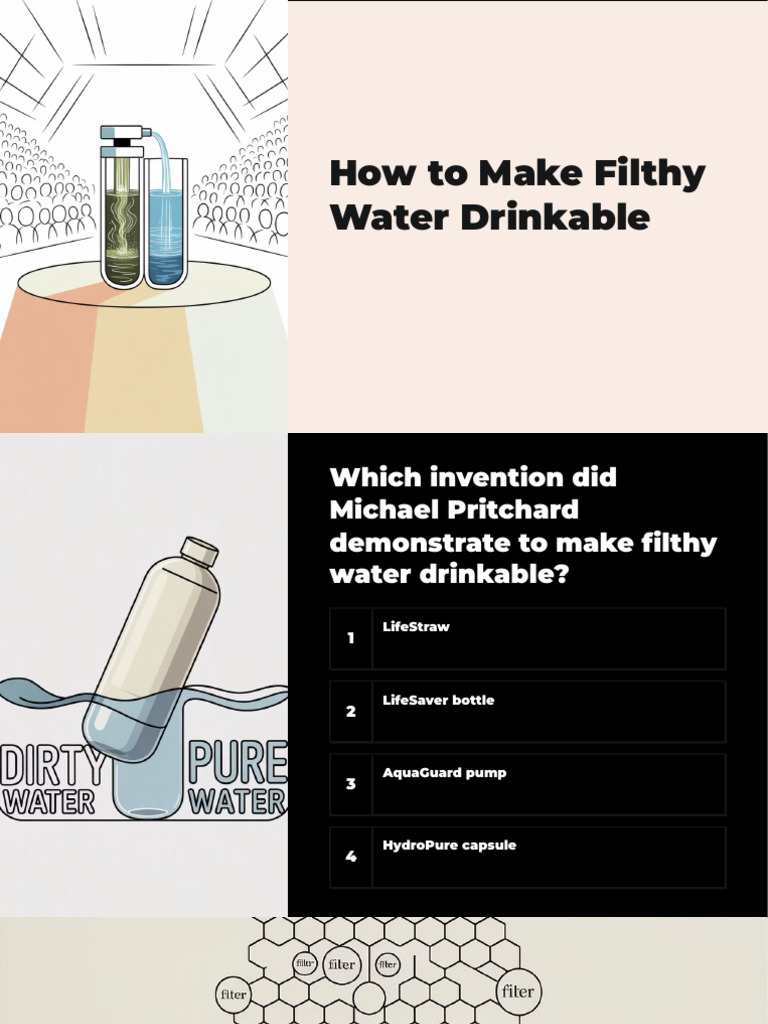 How To Make Filthy Water Drinkable | PDF