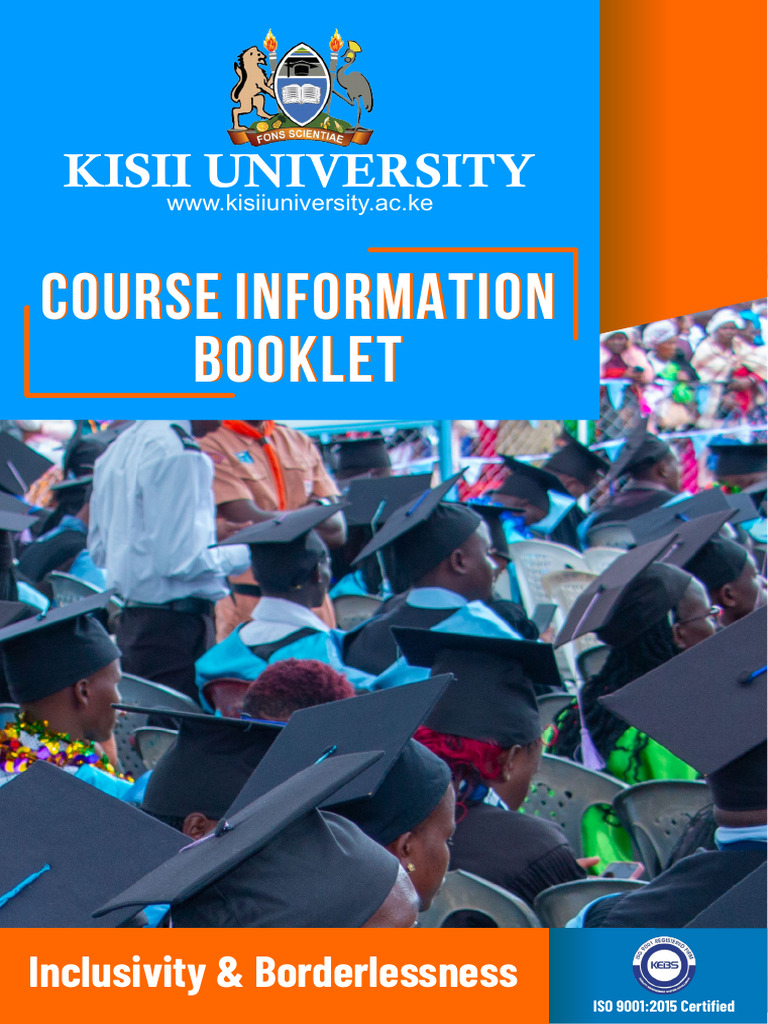 Kisii University Course Information Guide | PDF | Doctor Of Philosophy ...