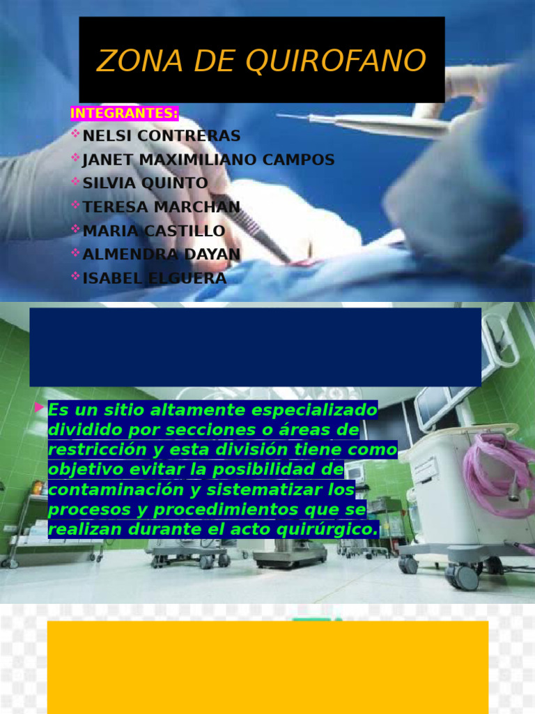 Zona de Quirofano | PDF