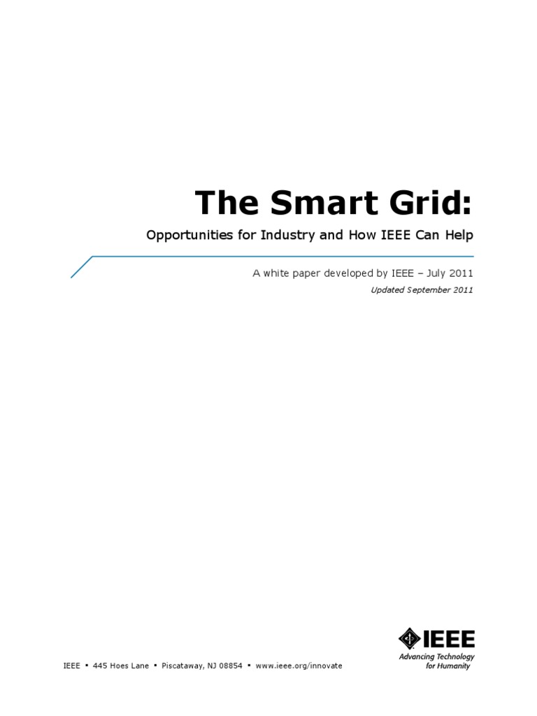 Ieee Smart Grid Sept2011 | PDF
