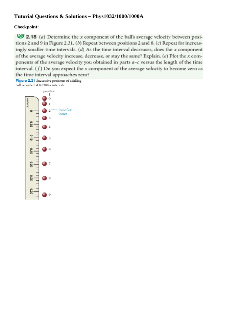 Ch2 Tut Solutions | PDF