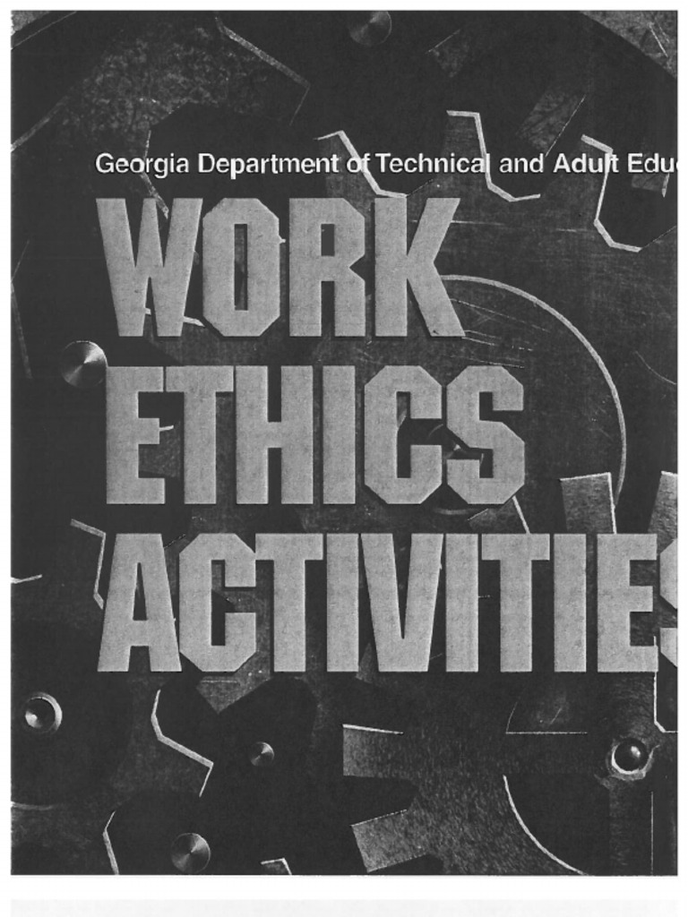 Work Ethic Module 1 Attendance | PDF
