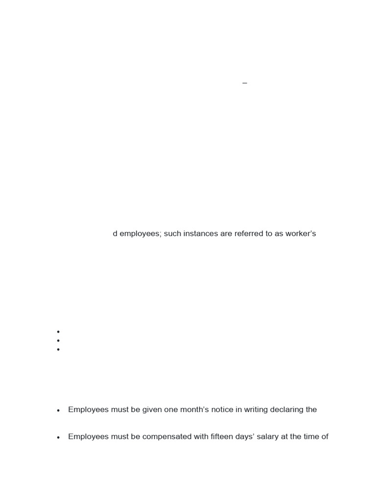 Retrenchment vs Layoff: Key Differences | PDF | Strike Action | Employment