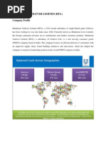 Hindustan Unilever Limited (HUL) Introduction | PDF | Unilever ...