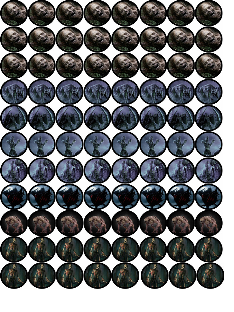 Token Sheet 1 | PDF
