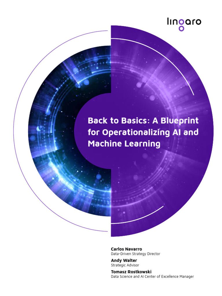 Operationalizing AI and Machine Learning, White Paper | PDF | Artificial Intelligence ...