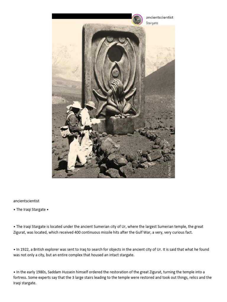 Ancientscientist STARGATE IRAK 2003 | PDF | Iraq | Gulf War
