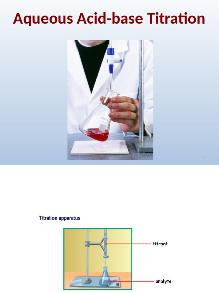 Aqueous Acid Base Titrations | PDF | Buffer Solution | Acid