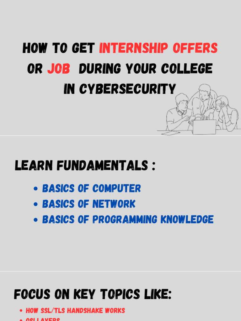 Cyber Security Road Map | PDF
