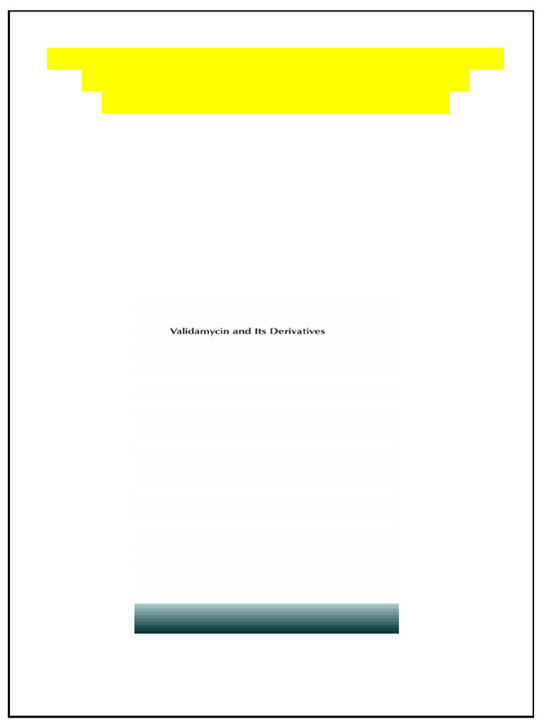 Validamycin and Its Derivatives. Discovery, Chemical Synthesis, and ...