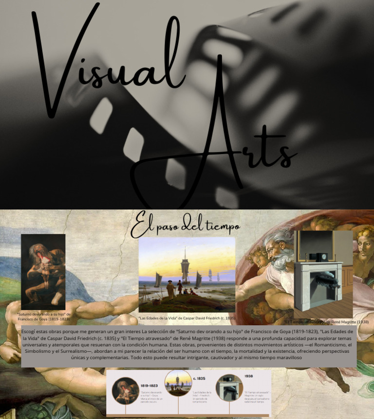 Visual Arts Forms Presentation in Colorful Photograph Style | PDF
