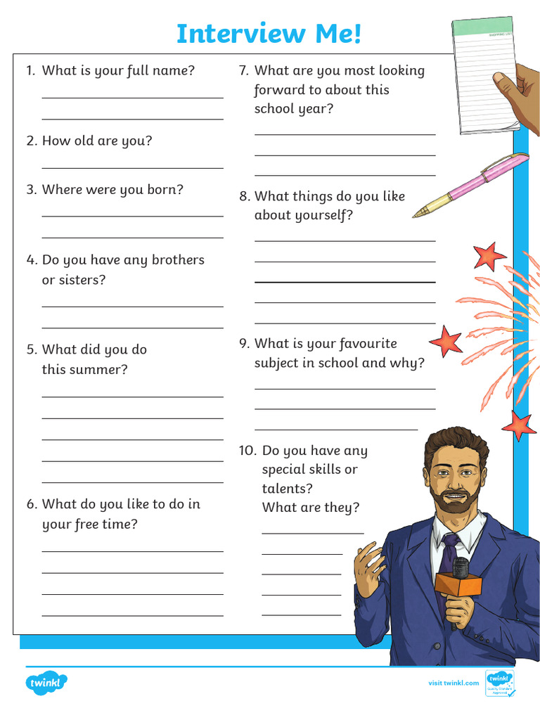 Student Interview Questions | PDF