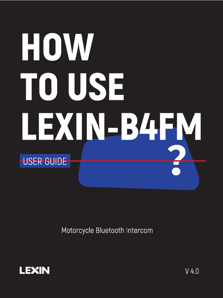 B4FM Manual V4.0 | PDF