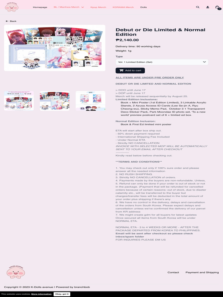 Pre-Order: Debut or Die Editions | PDF