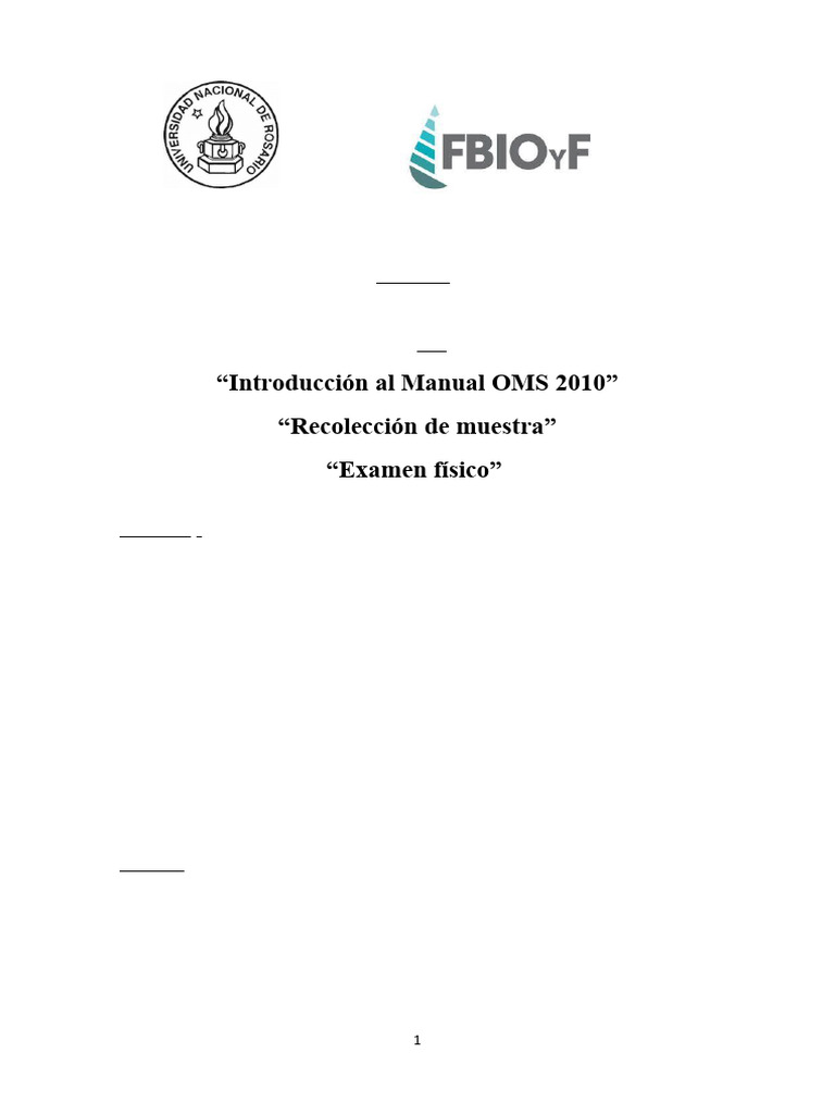 Introduccion Manual OMS Toma Muestra Espermatograma | PDF | Semen ...
