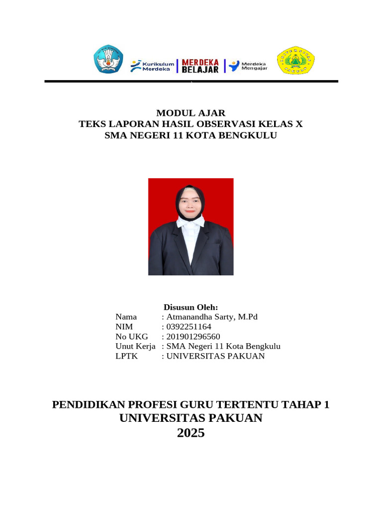 Modul Ajar (RPP) Docx | PDF
